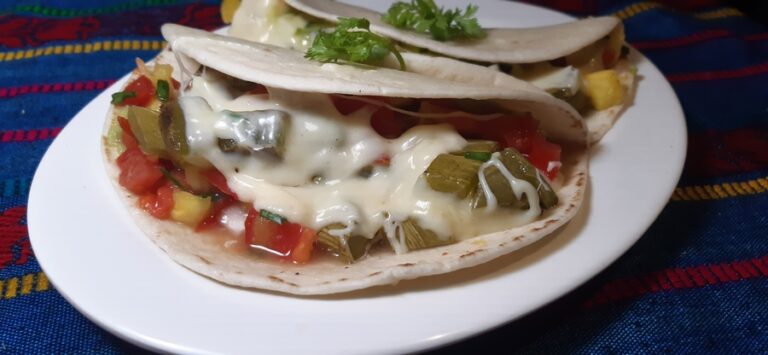 Tacos de Nopal - Veggie Recipe